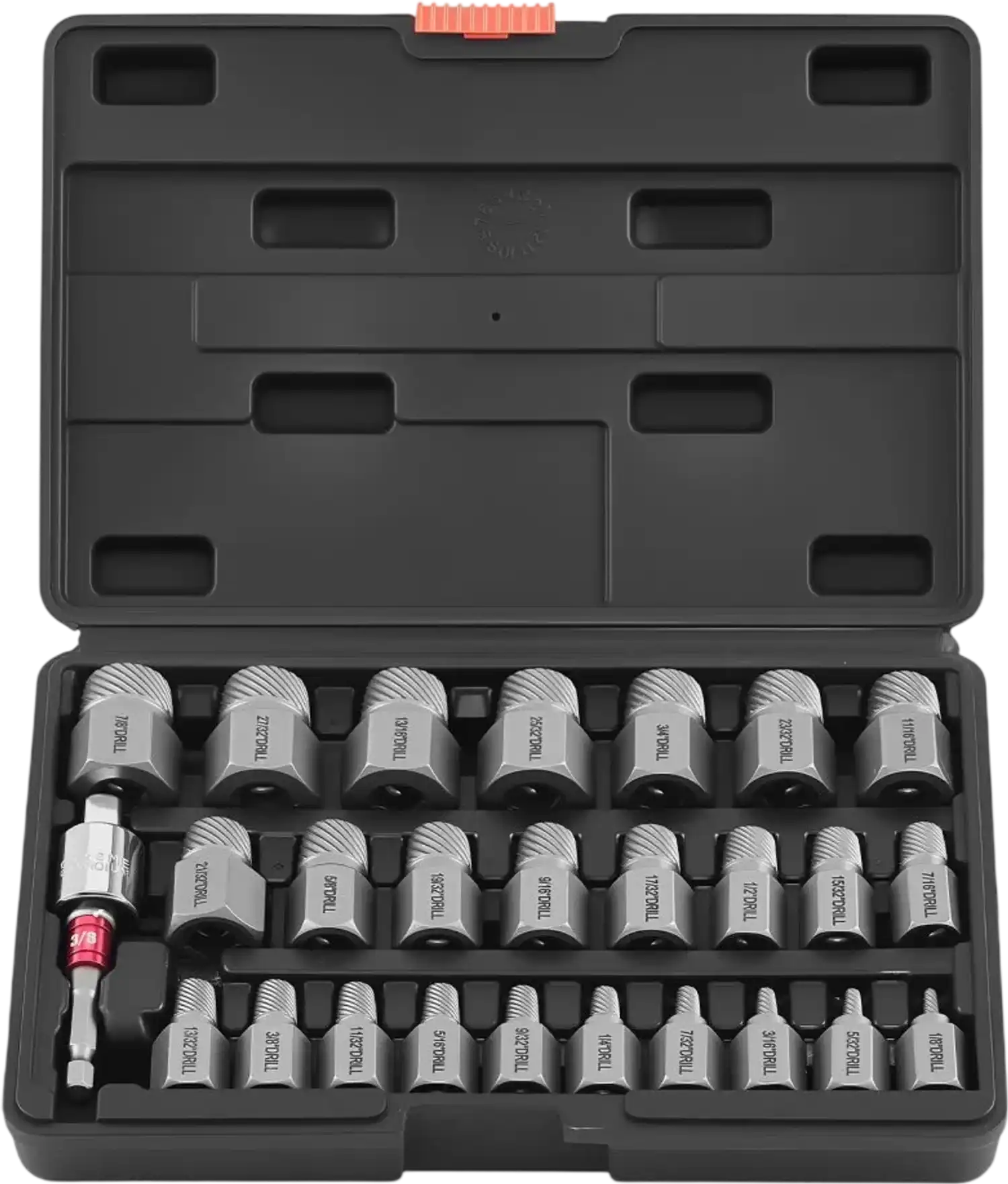 Vevor Screw Extractor Set 27-Piece Hex Multi-Spline Bolt Remover Kit N ...