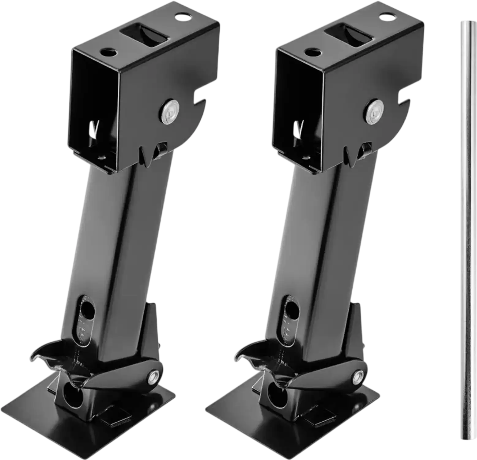 Vevor Stabilizer Jack Telescoping Folding Trailer Jack 2-Pc Set 1000 l ...