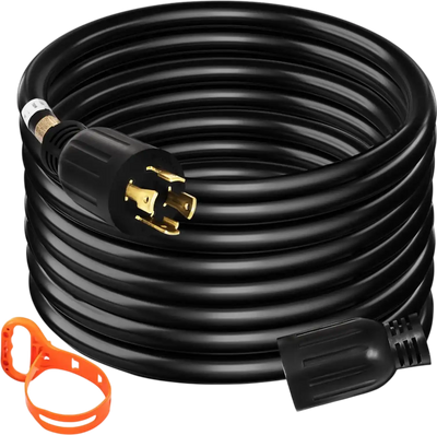 Vevor Generator Extension Cord 50' 30 Amp Twist Lock Power Cord New ...