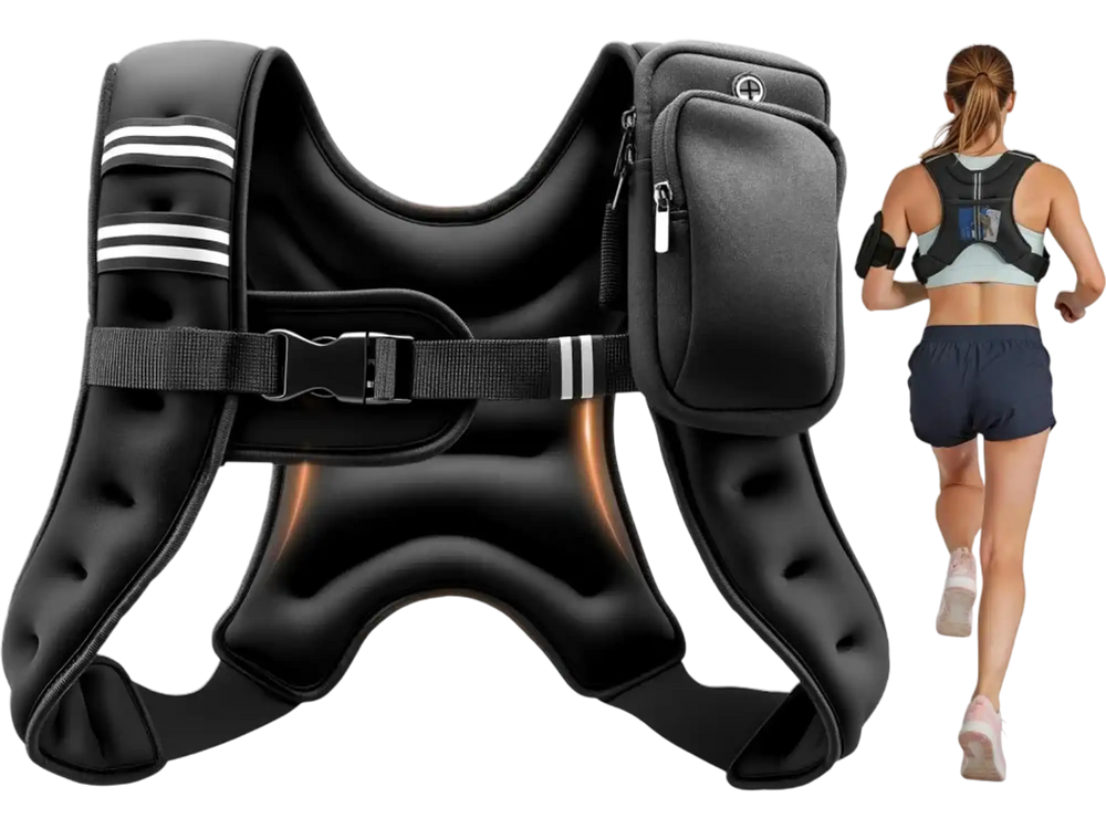 Vevor Weighted Vest 10 lbs Adjustable Training Vest New – FactoryPure
