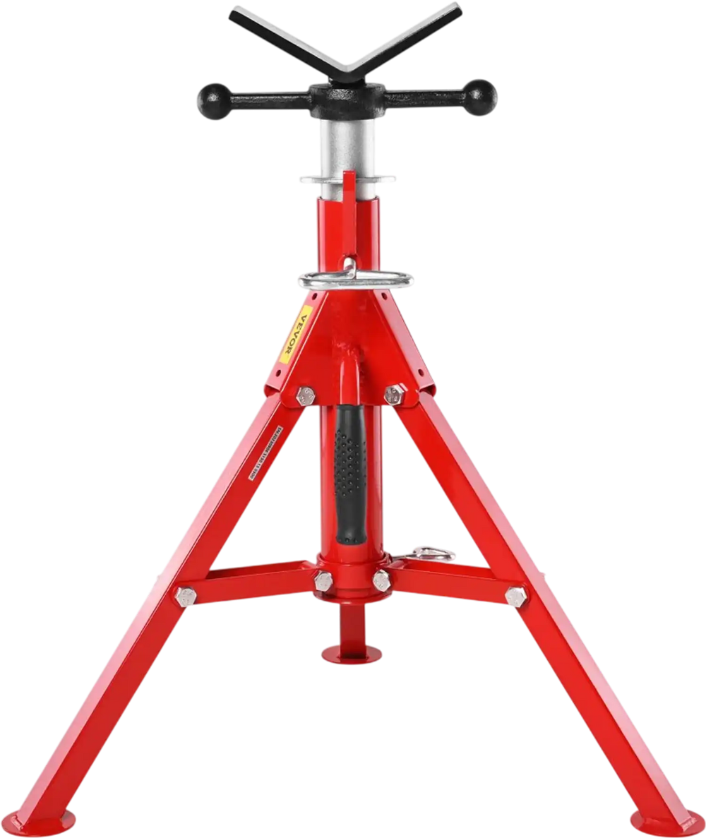 Vevor Pipe Stand V-Head Adjustable 24"-42" 2500 lbs New – FactoryPure