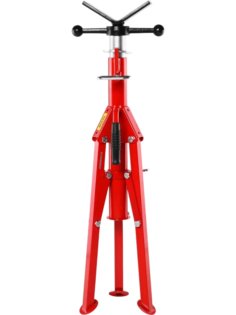 Vevor Pipe Stand Adjustable V-Head 28"-52" 2500 lbs New – FactoryPure