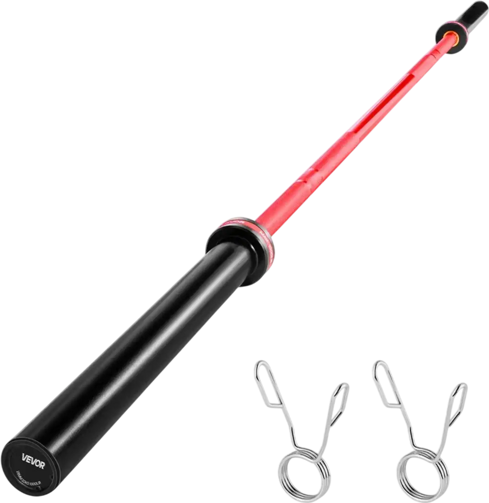 Vevor Barbell Bar 7' Olympic Weightlifting Strength Training New ...