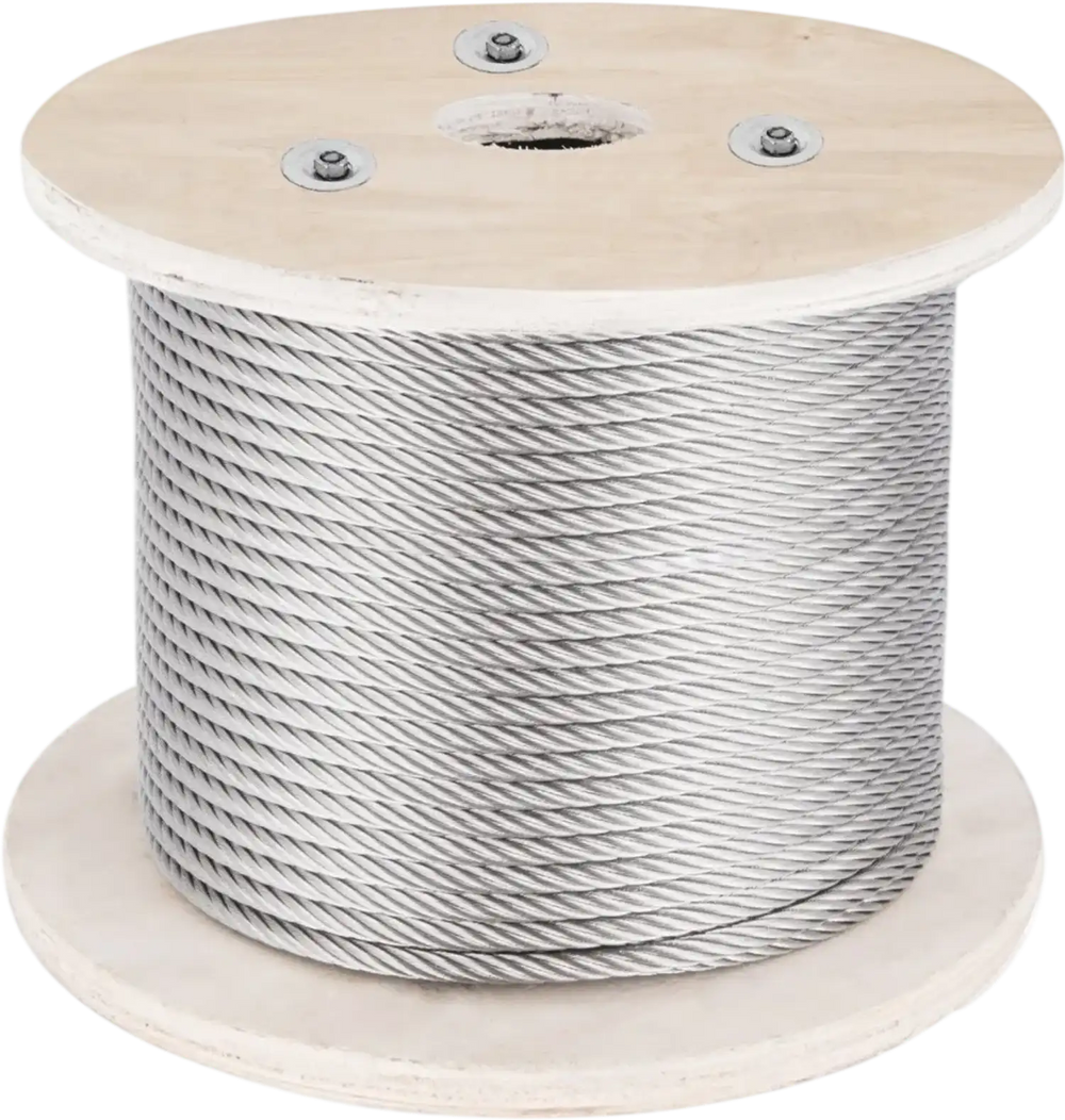 Vevor Stainless Steel Cable 500' 5/32" T316 Wire Rope New – FactoryPure