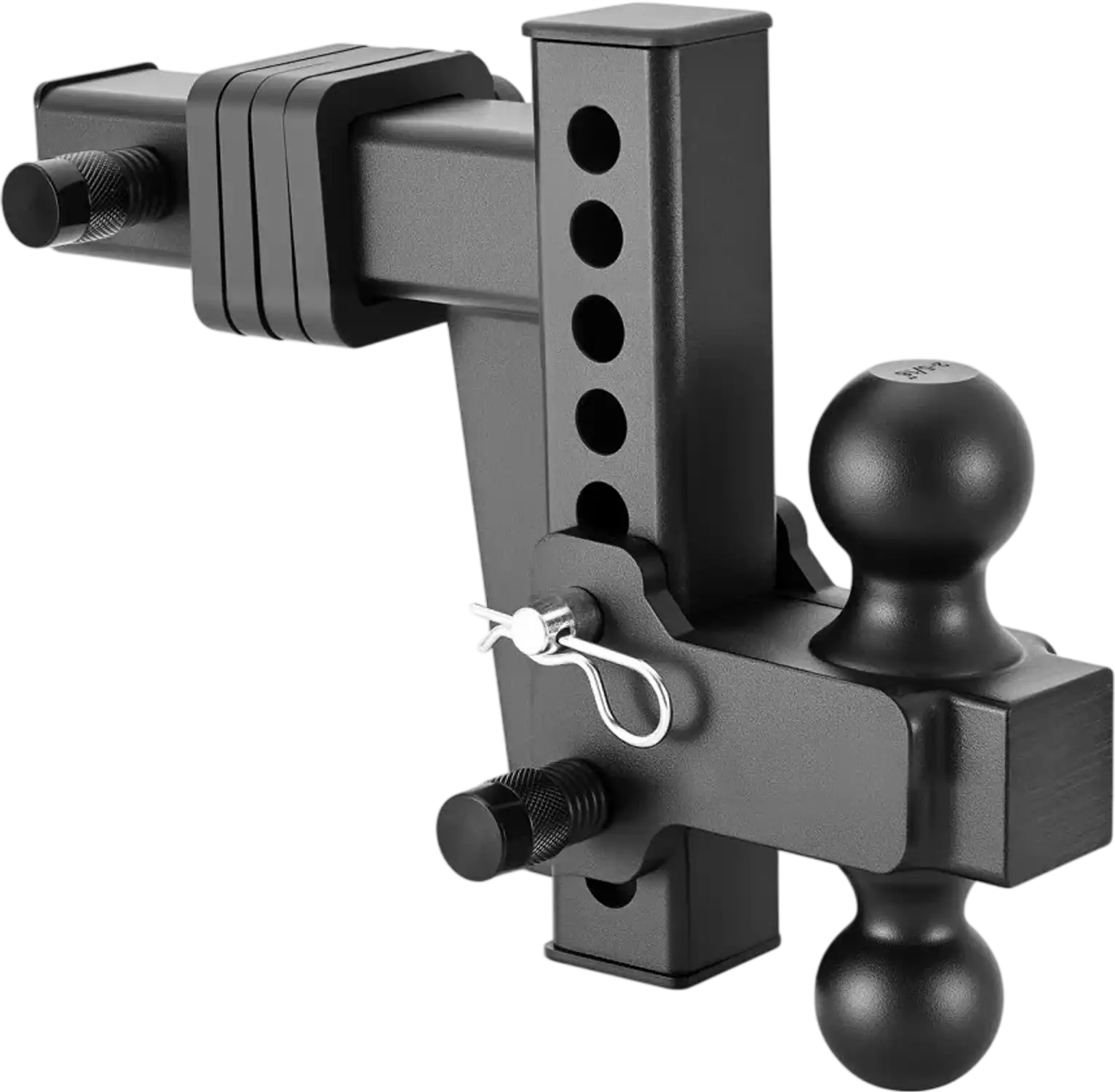 Vevor Trailer Hitch Adjustable Ball Mount for 2" Receiver with 2" and ...