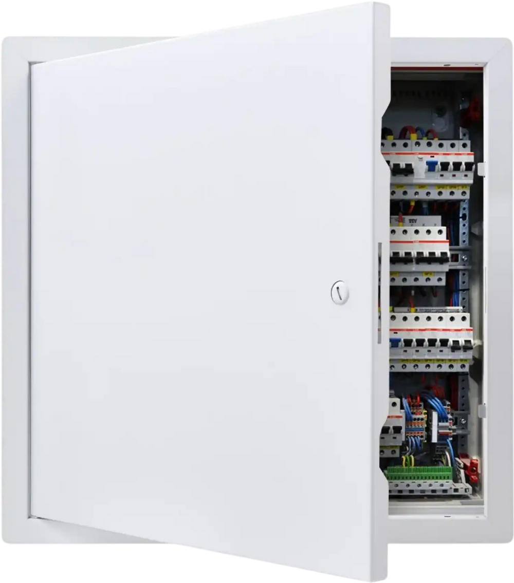 Vevor Access Panel 15.2" x 15.2" Galvanized Steel Hinged Service Door ...