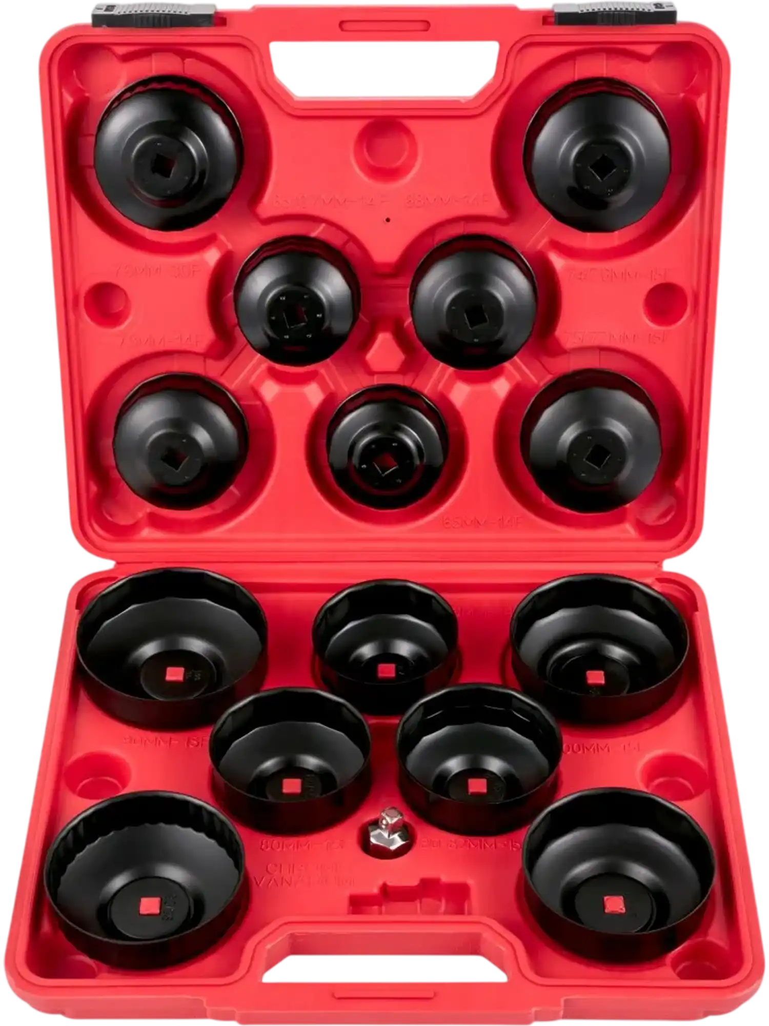 Vevor Oil Filter Socket Set 14-Pc Low Profile Steel Cap Wrench Set New ...