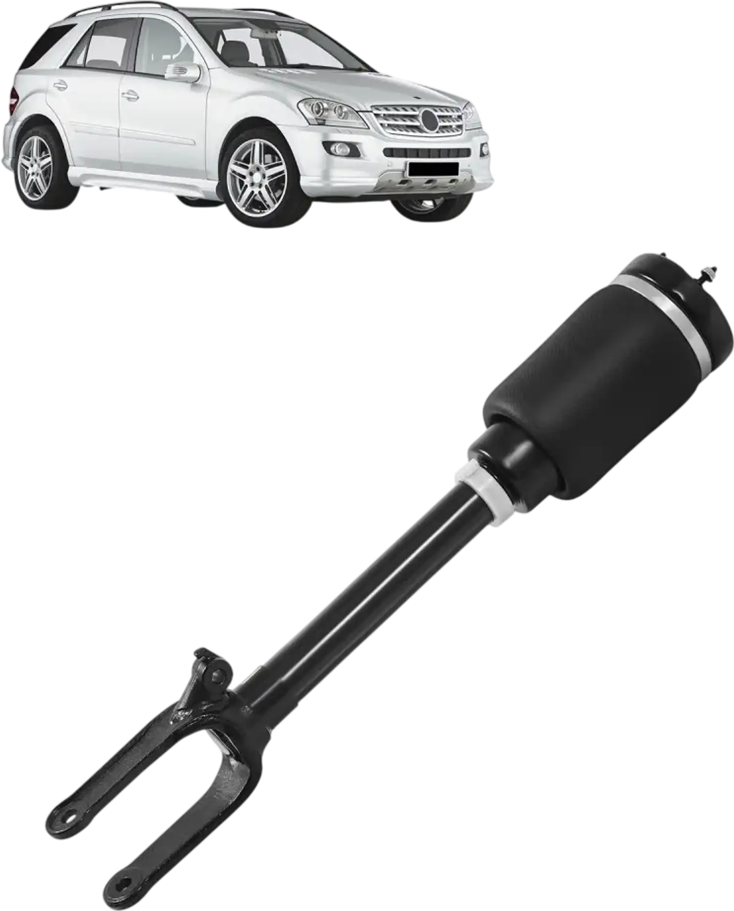 Vevor Air Suspension Struts Front Shock Absorbers for Mercedes-Benz W1 ...