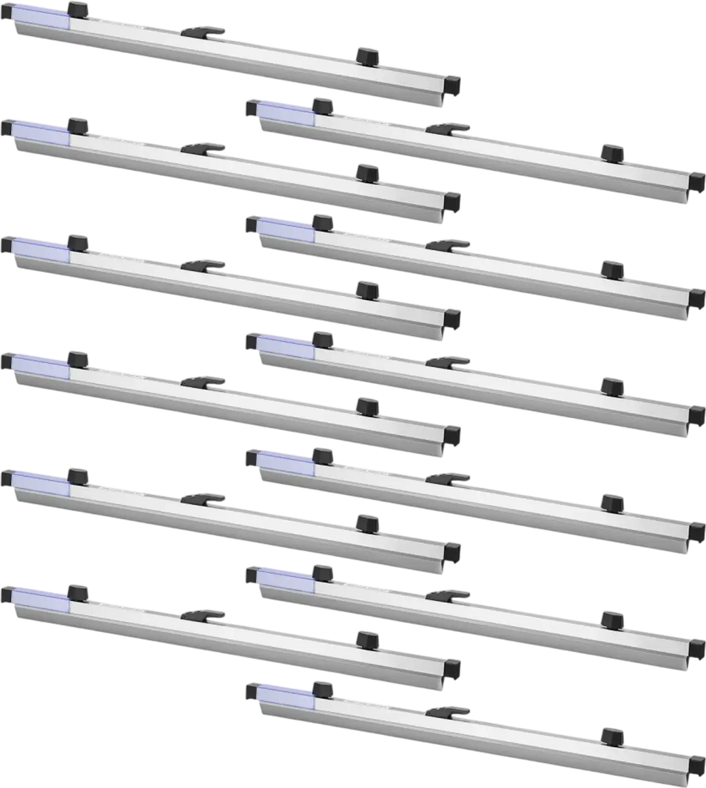 Vevor Blueprint Clamps 24" Aluminum Hanging Binding Strips Document St ...
