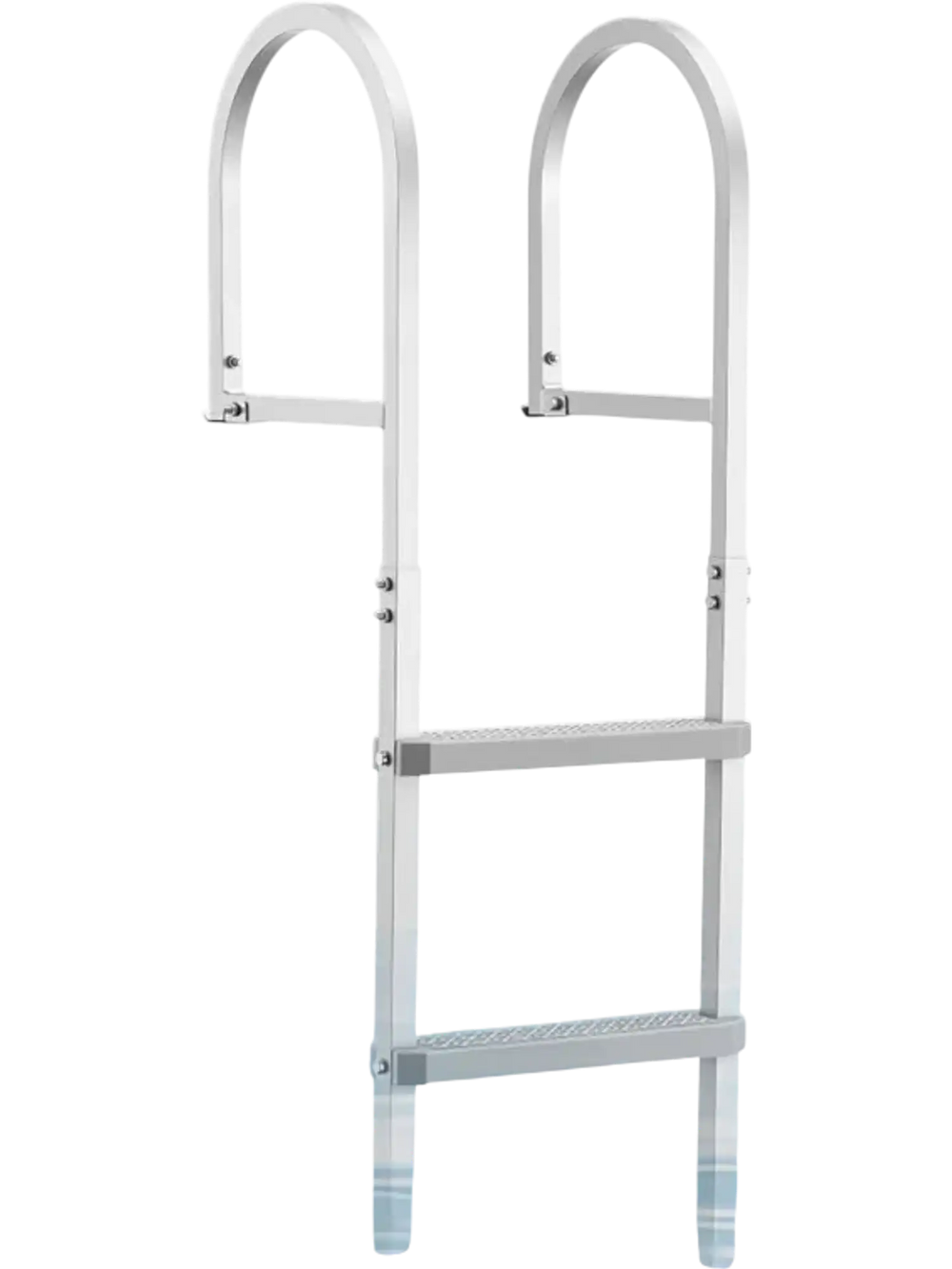 Vevor Dock Ladder Removable 3-Step Aluminum Alloy Boat Swim Ladder New ...