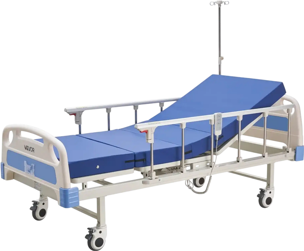 Vevor Hospital Bed Premium 2-Function Full Electric Medical Bed with M ...