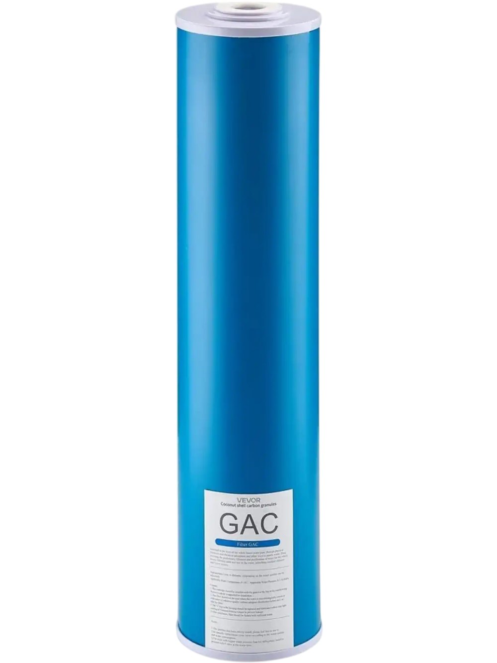 Vevor Water Filter Replacement Cartridge Whole House 4.5" x 20" GAC Ac ...