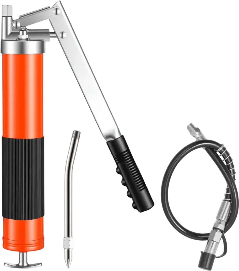Vevor Grease Gun Heavy-Duty Pistol Grip 14 oz 10,000 PSI New – FactoryPure
