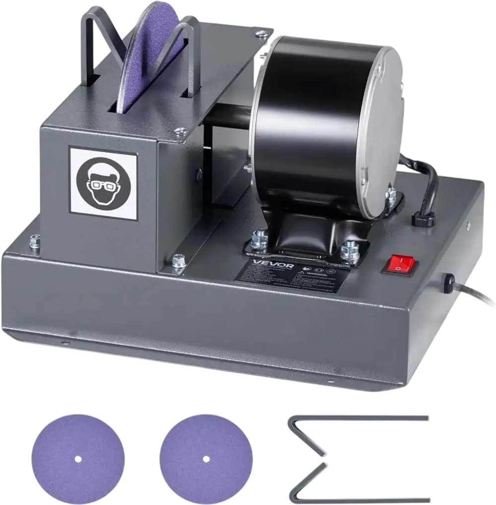 Vevor Lawn Mower Blade Sharpener 1/3 HP 7" Grinder New – FactoryPure