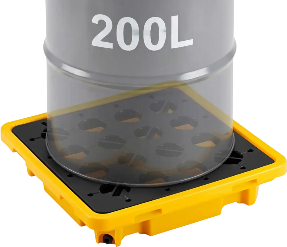 Vevor Spill Containment Pallet 1 Drum Low Profile Modular Platform wit ...