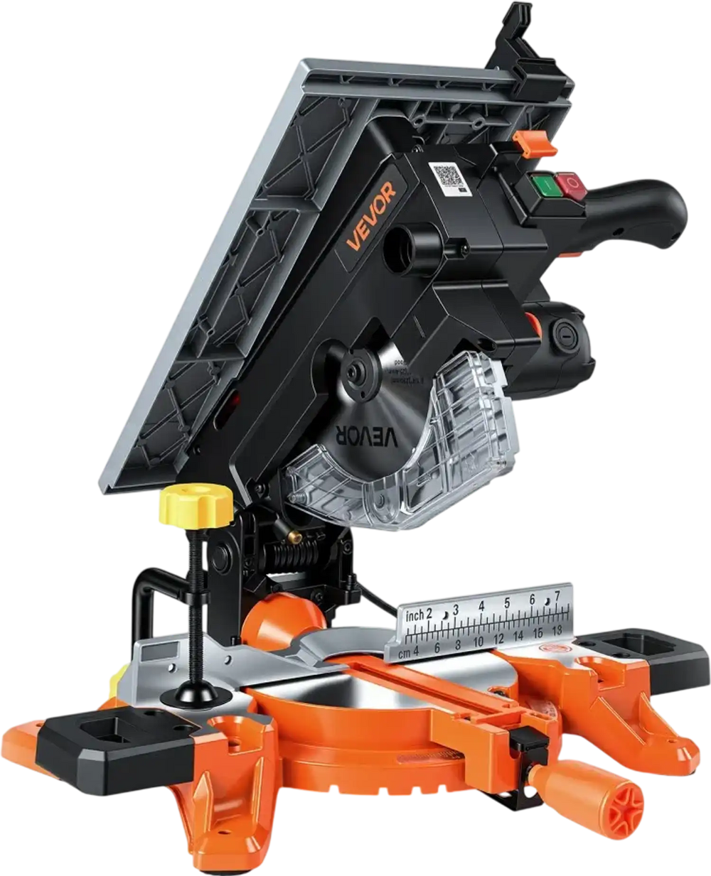 Vevor Miter Saw 8-1/4" 2-in-1 Compound Table Saw with Laser Alignment ...