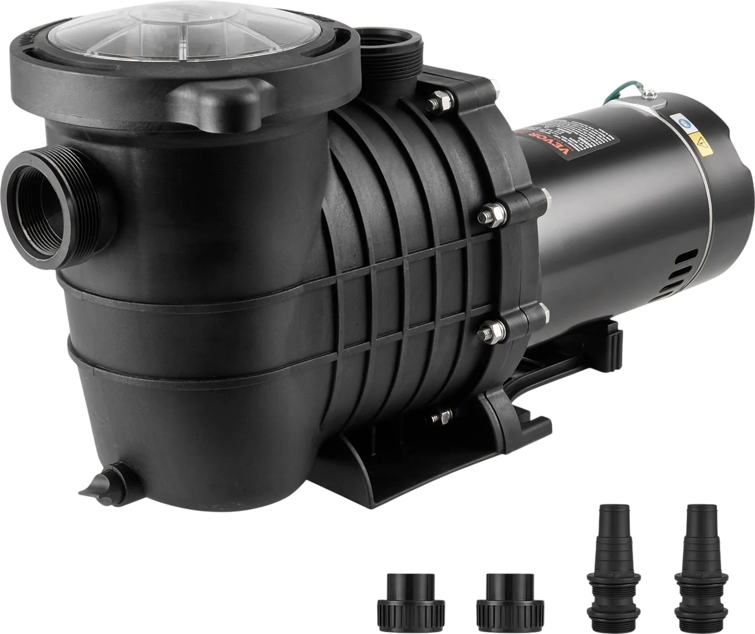 Vevor Above Ground Pool Pump 1.5 HP 100 GPM Single Speed 110/240V New ...