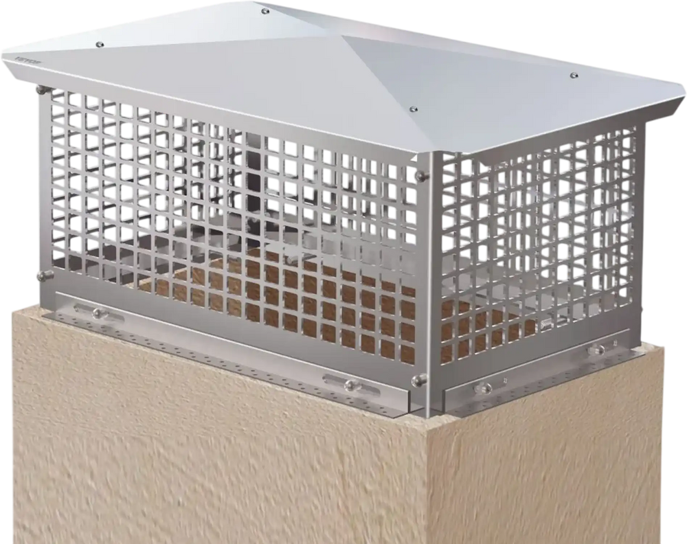 Vevor Chimney Cap 13" x 24" Stainless Steel Fireplace Flue Cover New ...