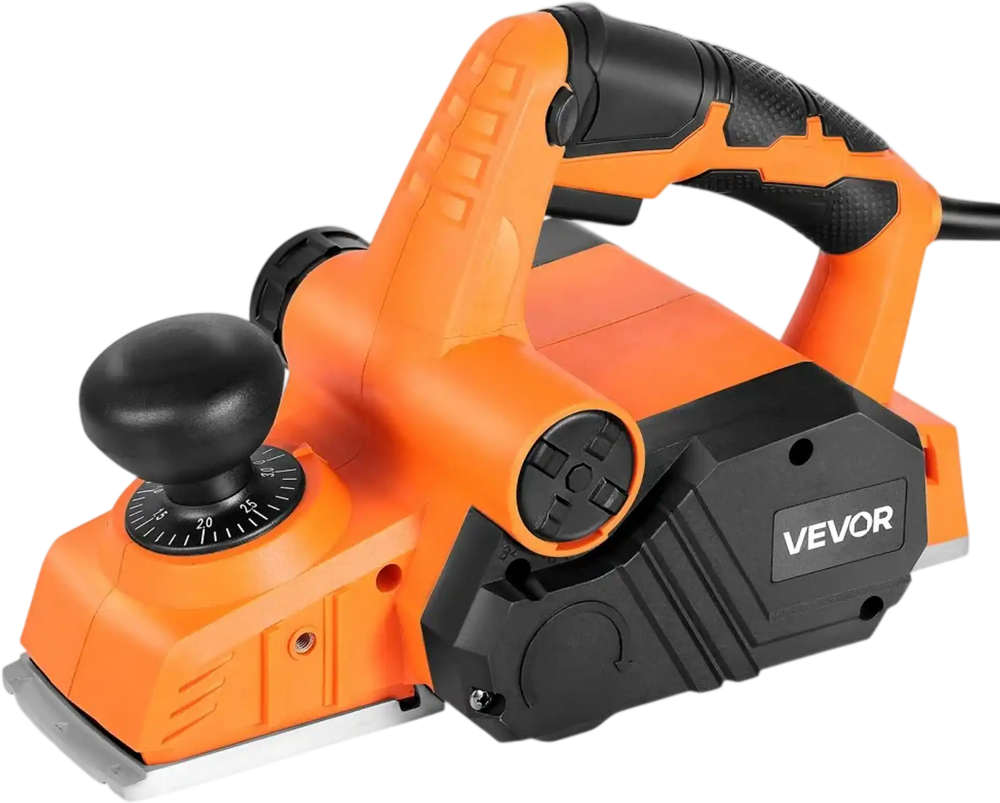 Vevor Hand Planer Electric 3-1/4" Corded Woodworking Planer New ...
