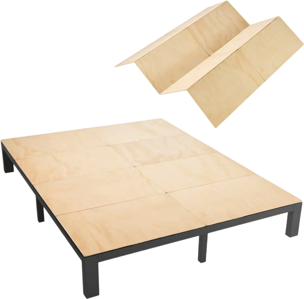 Vevor Bunkie Board King 76.8" x 70.1" Foldable Bed Board New – FactoryPure