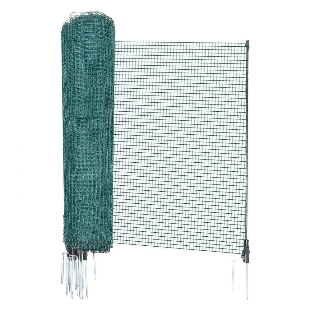 Vevor Temporary Fence 3.9' x 98.4' Plastic Mesh Fencing with Posts New ...