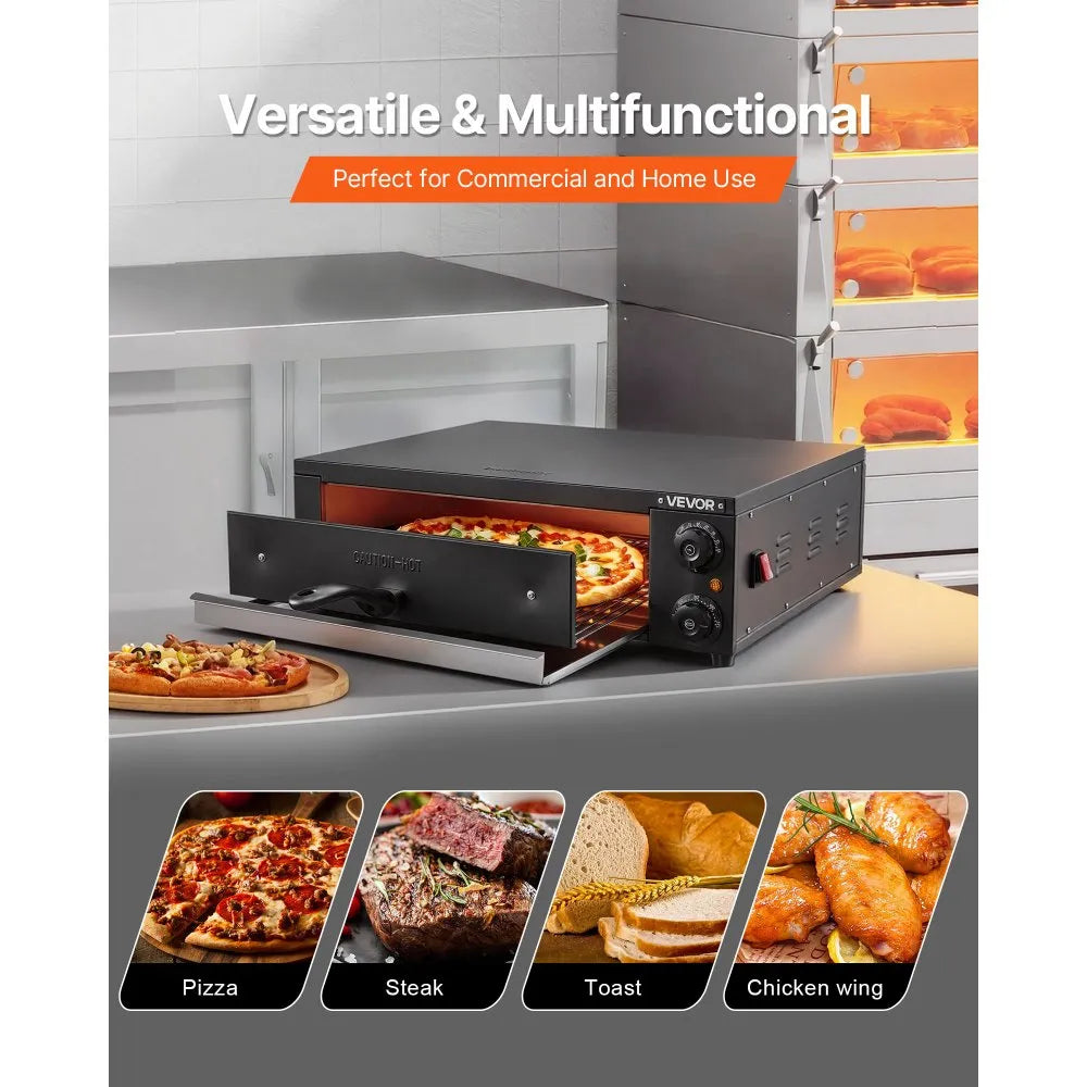 Vevor Pizza Oven 16" Countertop Electric Pizza Oven New – FactoryPure