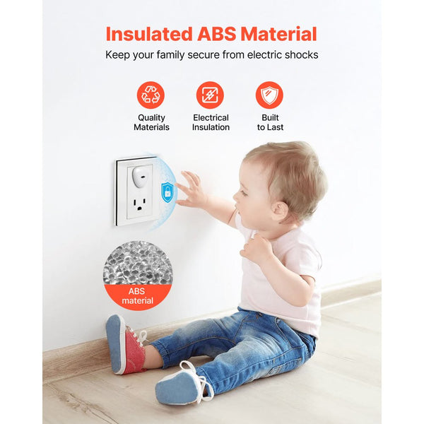 Vevor Outlet Covers 70-Pack Electric Socket Protector Caps New ...