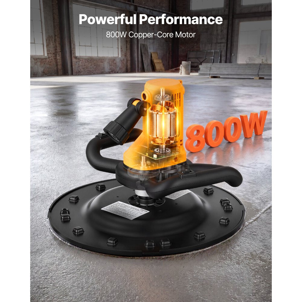 Vevor Power Trowel Electric Concrete Finishing Machine with Mixing Rod ...