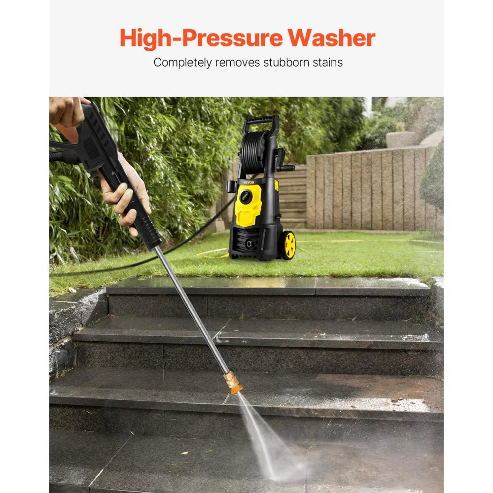 Vevor Pressure Washer 2000 PSI 1.76 GPM Electric Power Washer New ...