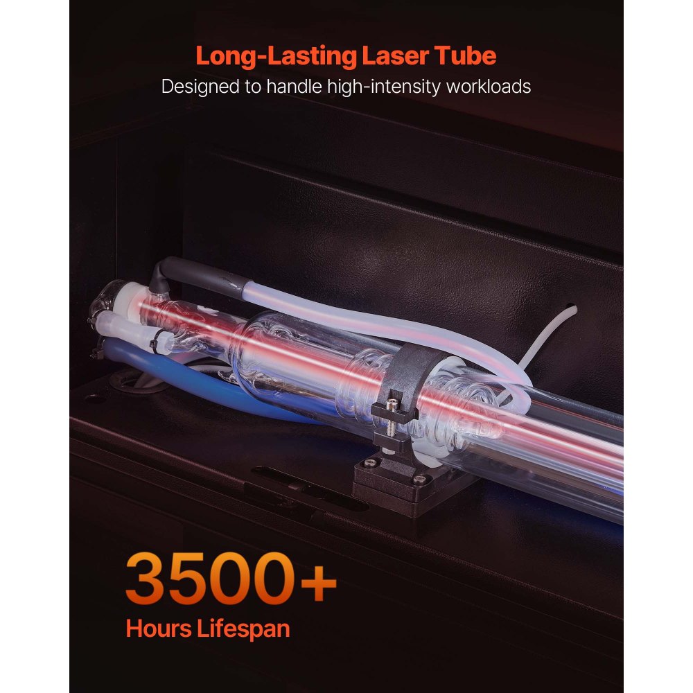 Vevor Laser Engraver 60W CO2 24" x 16" Air Assist Cutter Machine New ...