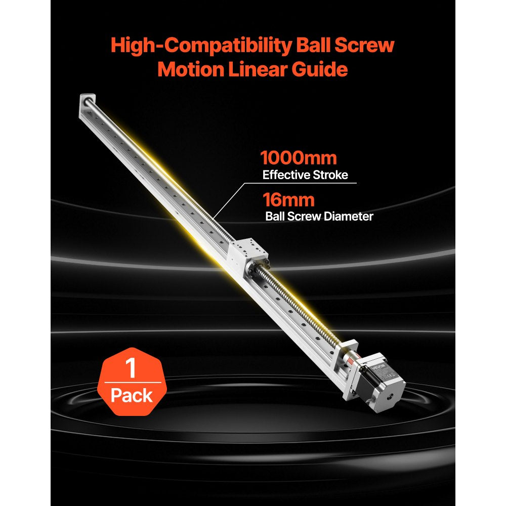 Vevor Linear Guide Stage Actuator 39.4" Ball Screw Motion CNC High Pre ...
