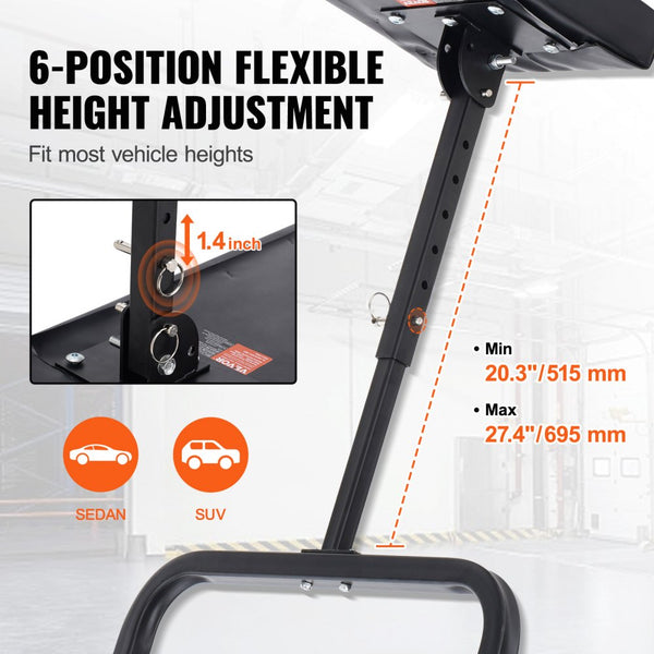 Vevor Creeper Under Dash Adjustable Rolling Garage 40" New – FactoryPure