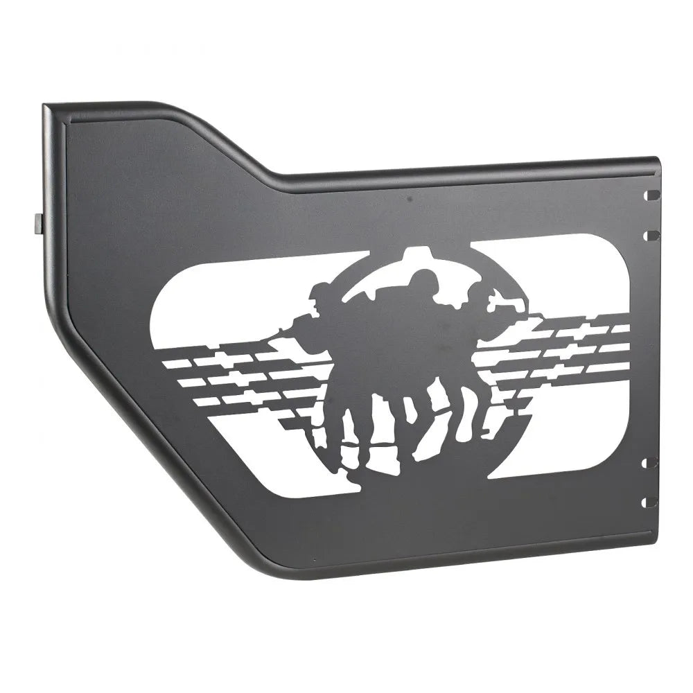 Vevor Tube Doors Jeep Wrangler JL & Gladiator JT 4-Door Front & Rear T ...