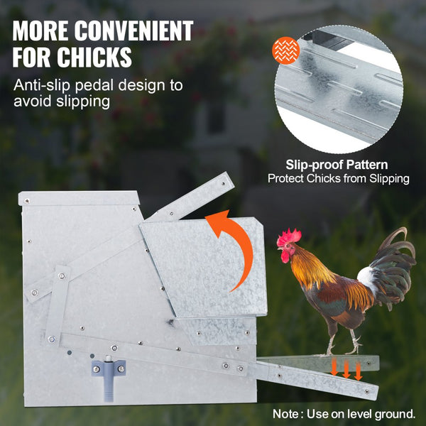 Vevor Poultry Feeder Automatic Chicken Feeder 25 lbs Capacity New ...