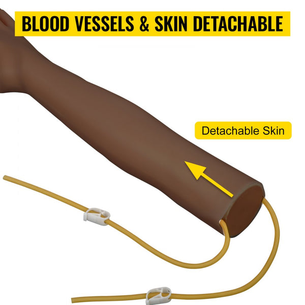 Vevor IV Practice Kit Phlebotomy Training Arm with Infusion Stand New ...