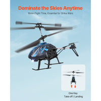 Vevor RC Helicopter 2.4GHz Remote Control Toy for Kids 8+ New – FactoryPure