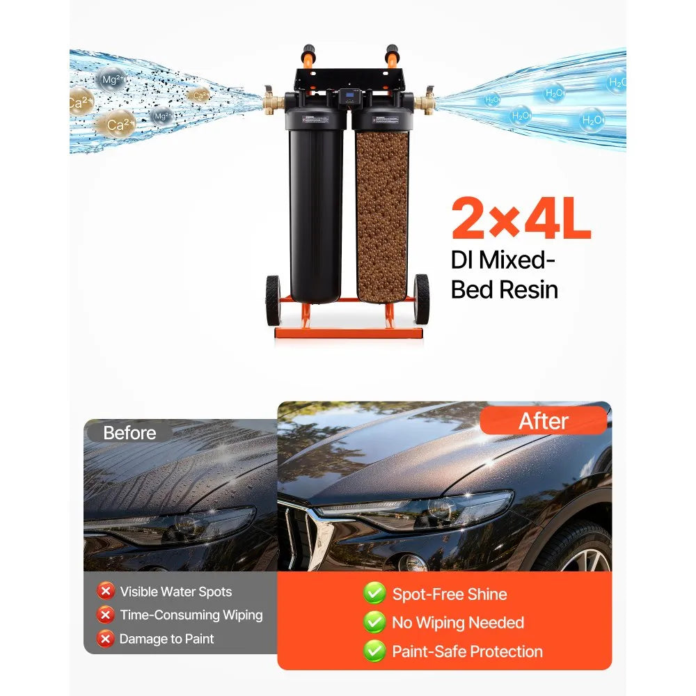 Vevor Deionized Water System Spotless Car Wash Water Filter New ...