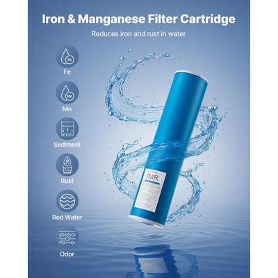 Vevor Water Filter Replacement Cartridge Whole House Iron & Manganese ...