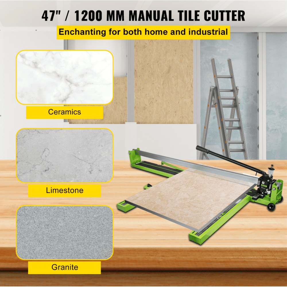 Vevor Tile Cutter 47" Manual Porcelain Ceramic Cutting Machine New ...