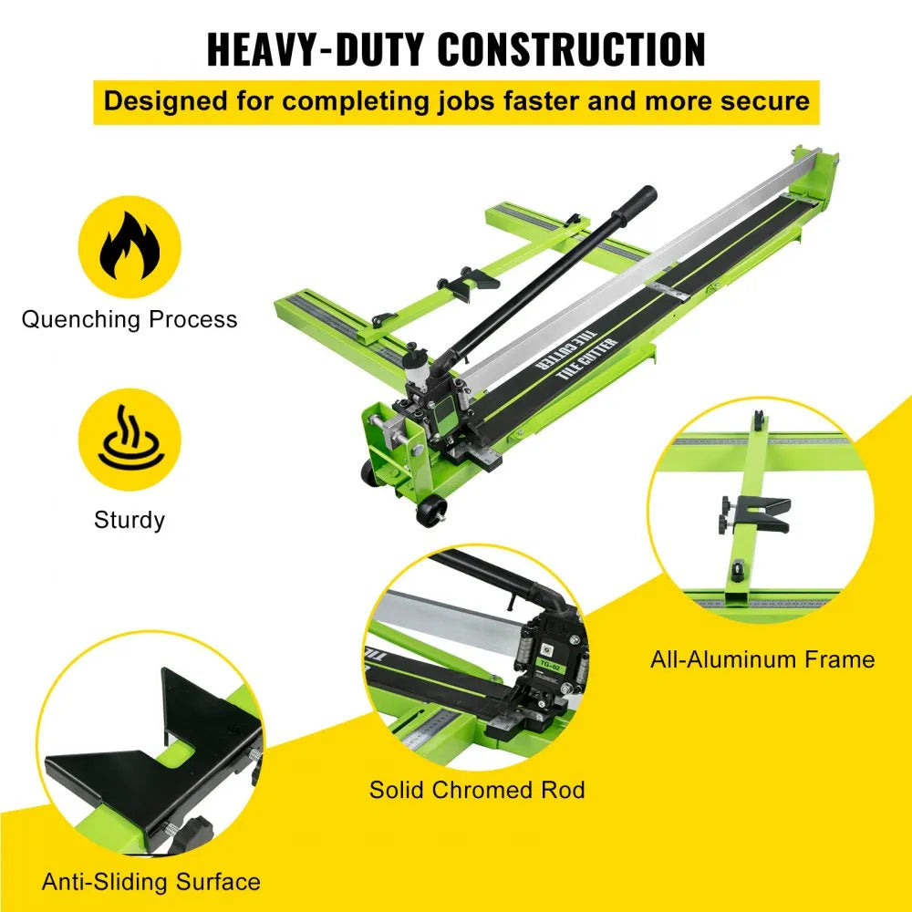 Vevor Tile Cutter 47" Manual Porcelain Ceramic Cutting Machine New ...