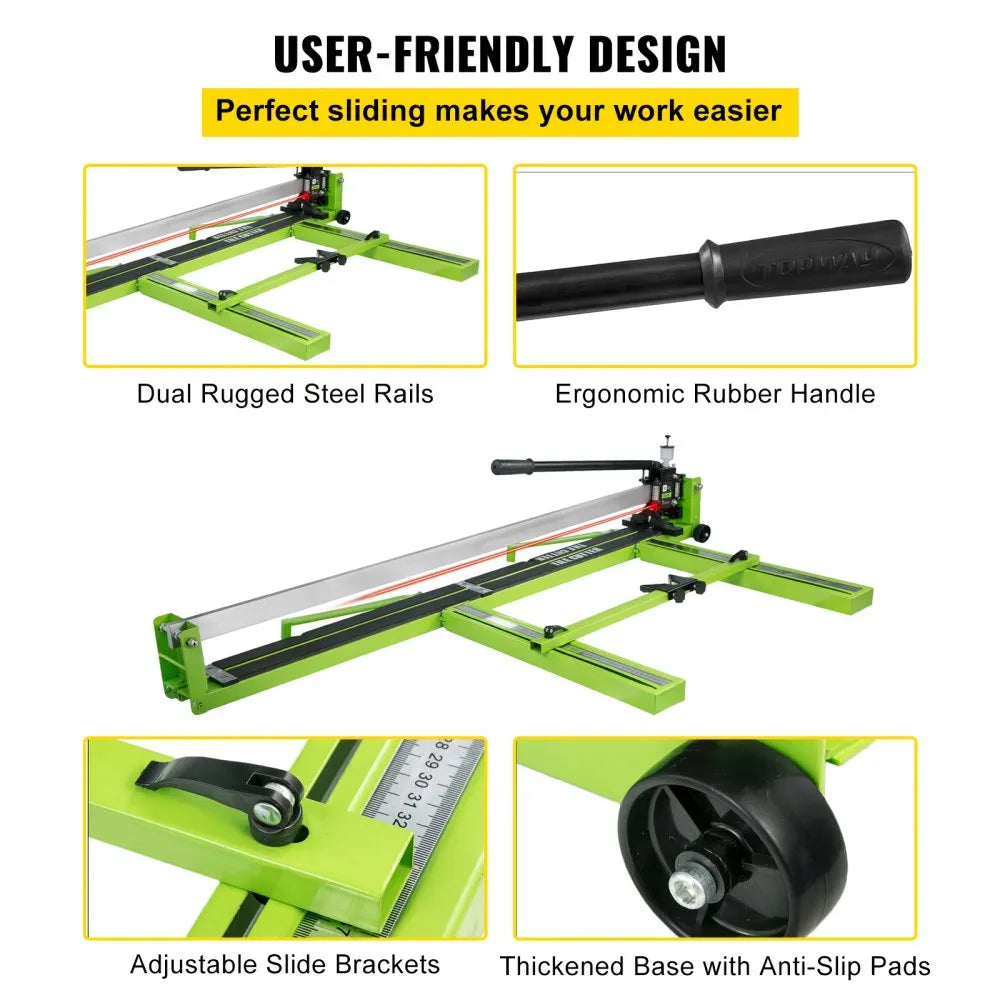 Vevor Tile Cutter 47" Manual Porcelain Ceramic Cutting Machine New ...