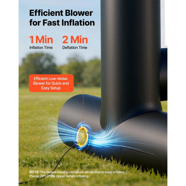 Vevor Inflatable Projection Screen 14' Outdoor Movie Screen New ...