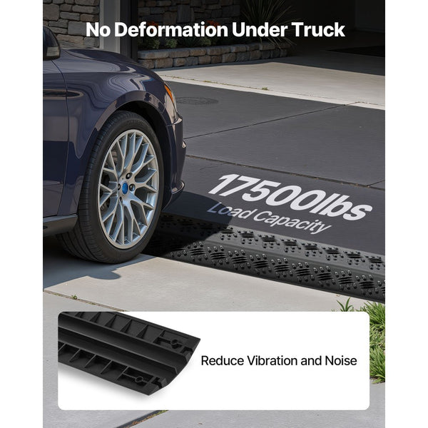Vevor Cable Cover Drop Over Dual Channel 17,500 lbs Ramp New – FactoryPure