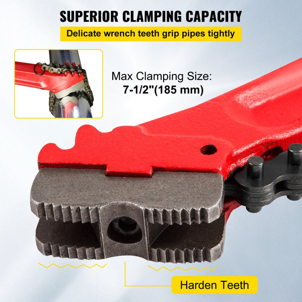 Vevor Chain Wrench 36" Heavy Duty Pipe Tool New – FactoryPure