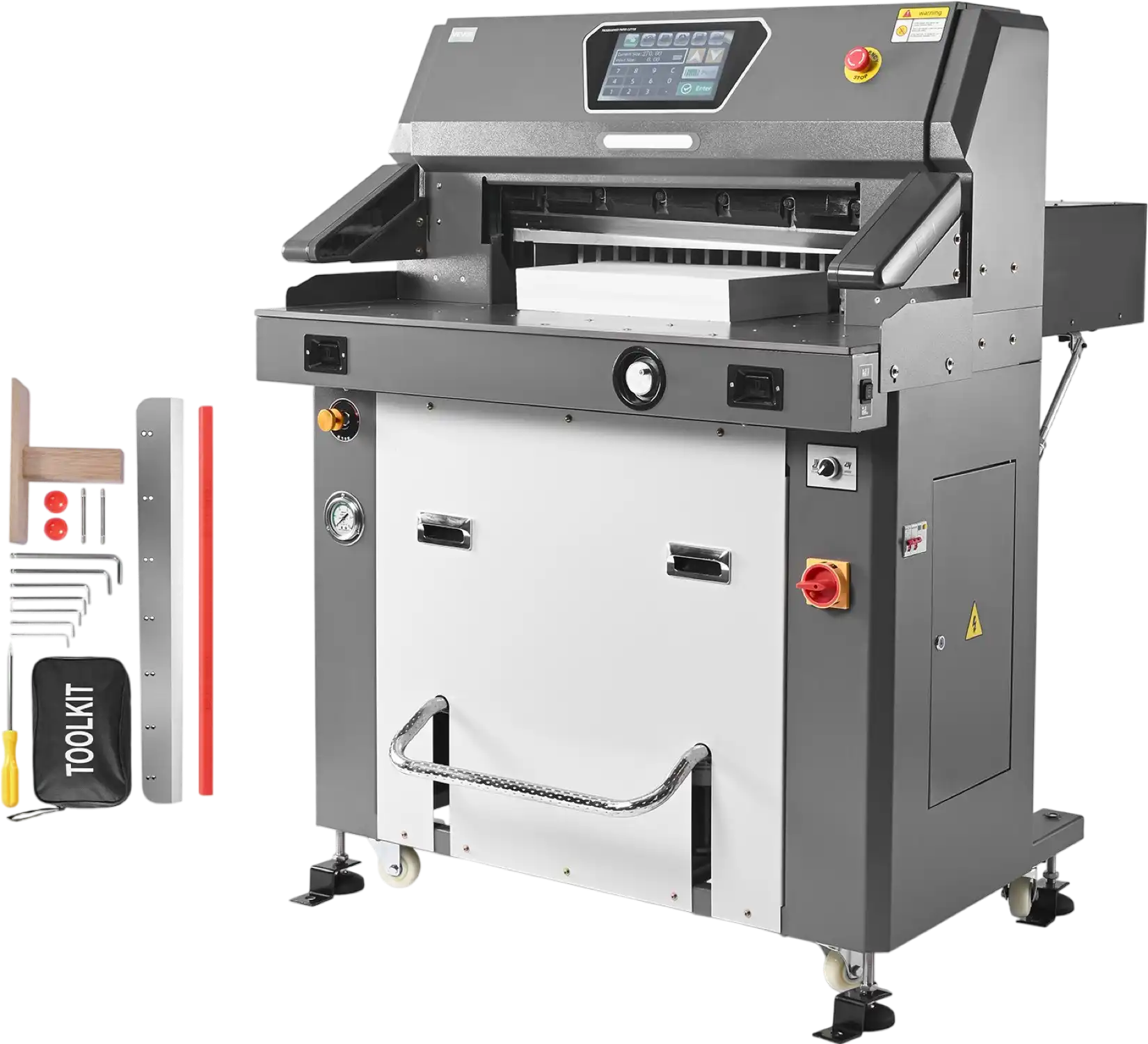 Vevor Electric Paper Cutter Programmable 26" Cutting Width 3.94" Thick ...