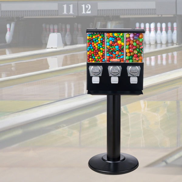 Vevor Commercial Vending Machine 3 Compartment Coin Operated Candy Dis ...