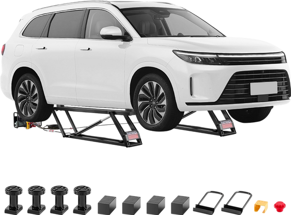 Vevor Car Lift 7000 LBS Adjustable with Remote Control 750W New ...