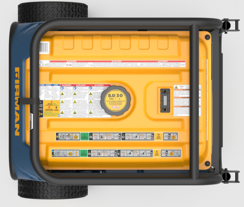 Firman T08072 8000W/10000W 50 Amp Tri-Fuel Electric Start Generator Wi ...