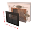 Pleasant Hearth Fillmore Large 32.5 by 43 in. Opening Glass Fireplace ...