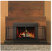 Pleasant Hearth Fillmore Large 32.5 by 43 in. Opening Glass Fireplace ...